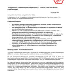Rote-Hand-Brief zu Zolgensma - DocCheck