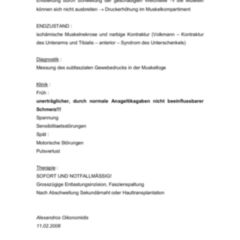 Kompartmentsyndrom - DocCheck Flexikon