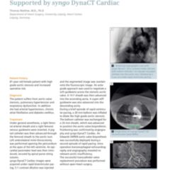 Aortenklappen-Implantation (syngo DynaCT Cardiac, Kasuistik) - DocCheck