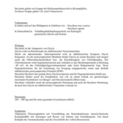 Strychnin - DocCheck Flexikon