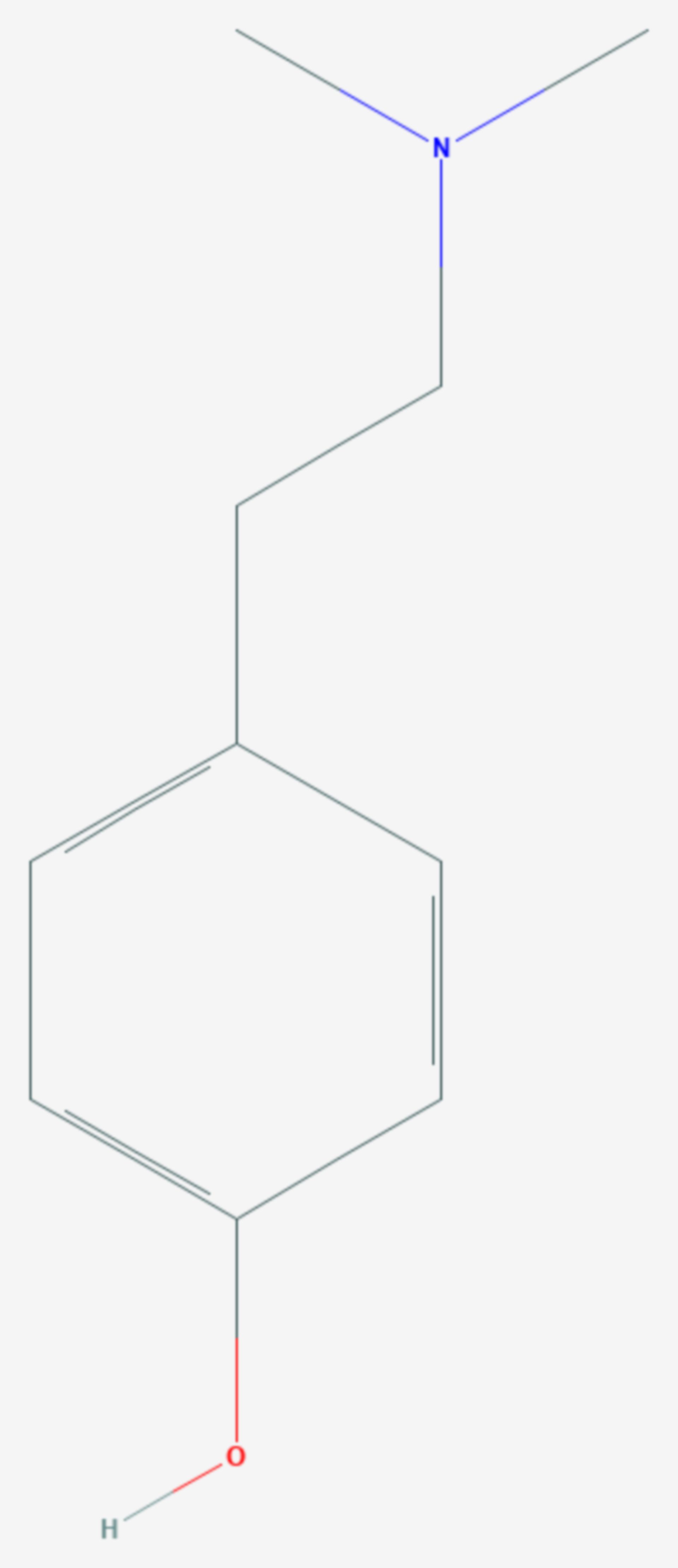 Hordenin (Strukturformel) - DocCheck