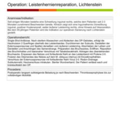Operation nach Lichtenstein - DocCheck Flexikon