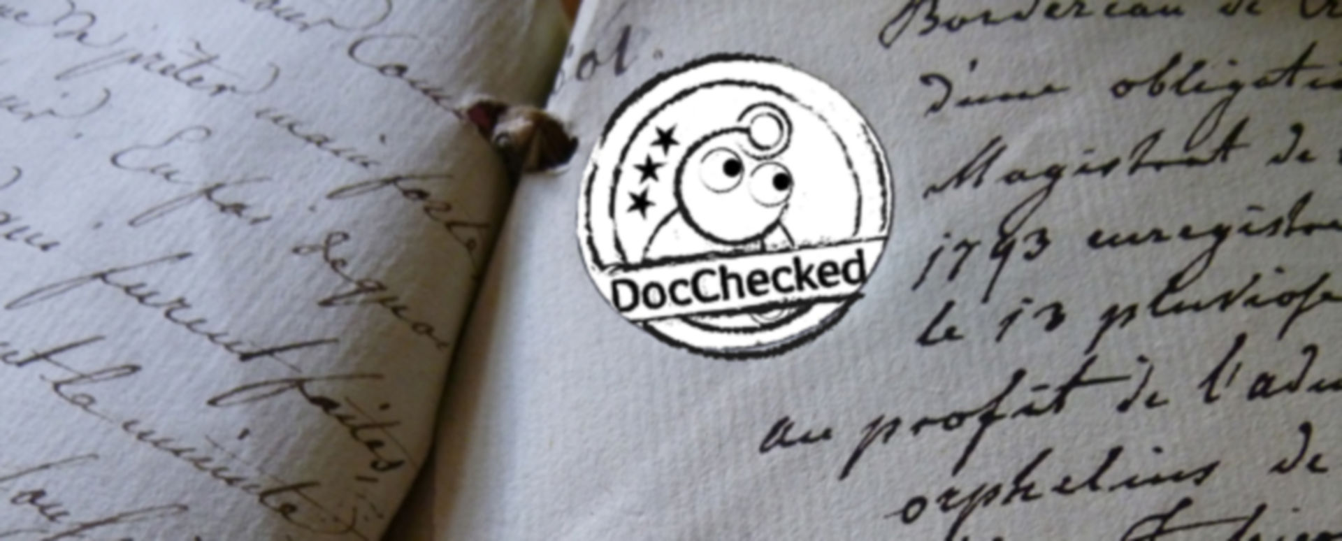 „DocChecked“ - Qualitätssiegel für Medmacher - DocCheck