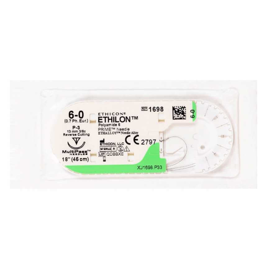 Ethicon ETHILON (polyamide) Suture material | DocCheck Shop Ethicon ETHILON (polyamide) Suture material | DocCheck Shop